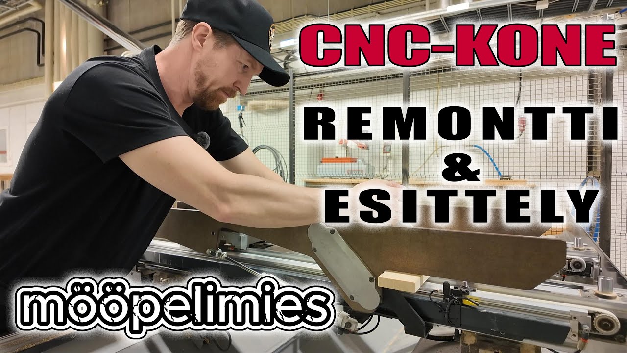 CNC KONE - remontti ja esittely - YouTube