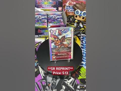 RizeGreymon (RB-01) BT4-017 #digimoncardgame SR - YouTube