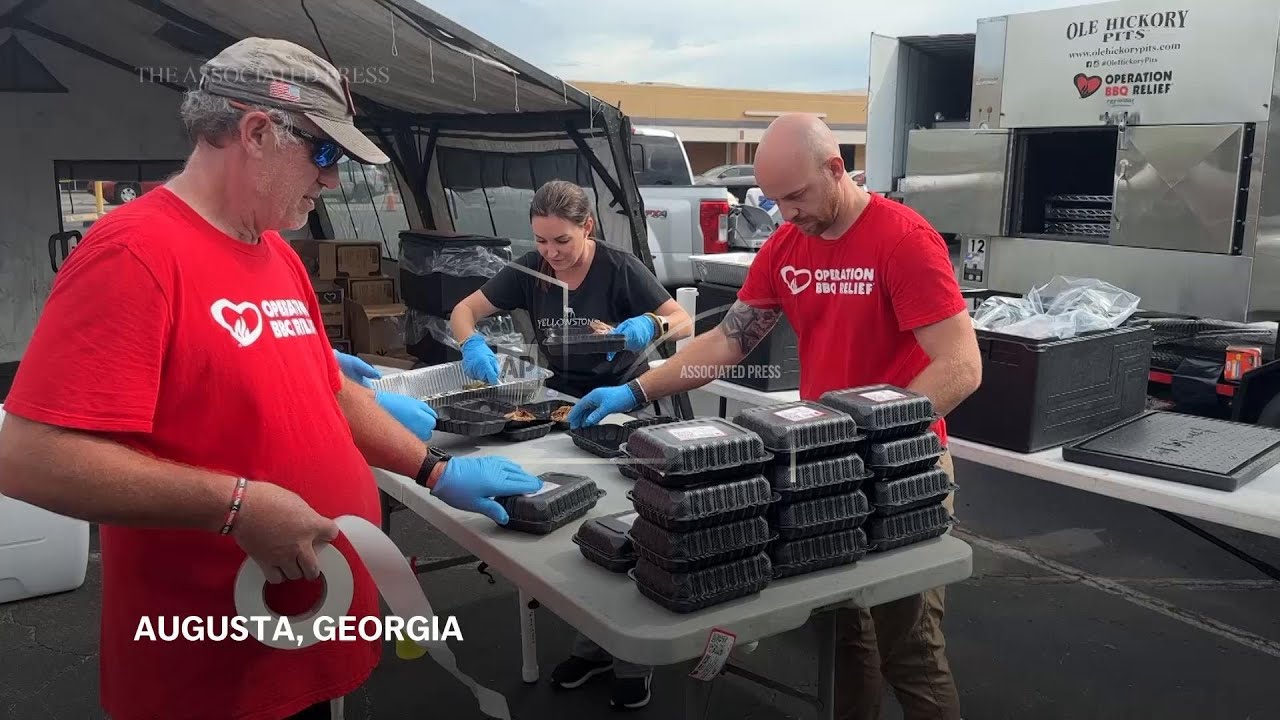 Residents in Georgia face power outages and water shortages in the ...