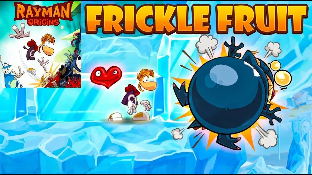 Frickle Fruit | Rayman Origins | Walkthrough, Gameplay, No Commentary ...