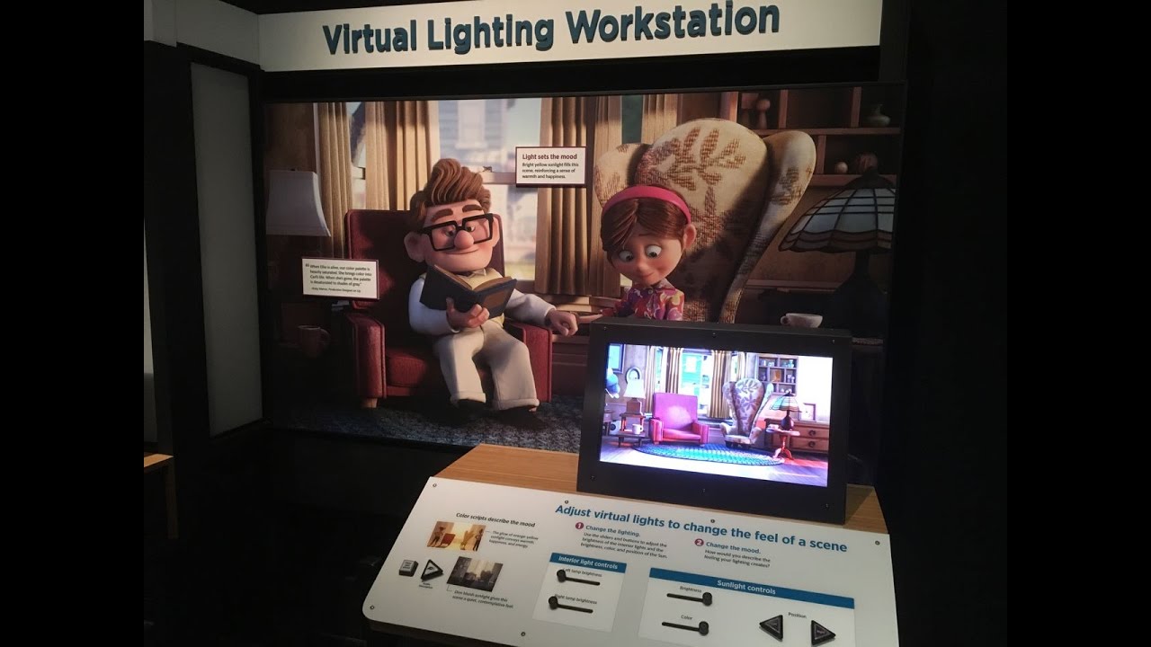 Virtual Lighting Workstation - The Science Behind PIXAR - YouTube