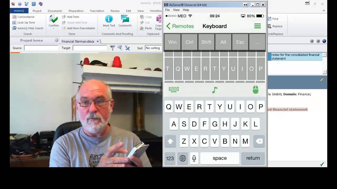 Speech Recognition with a Remote Keyboard App - YouTube