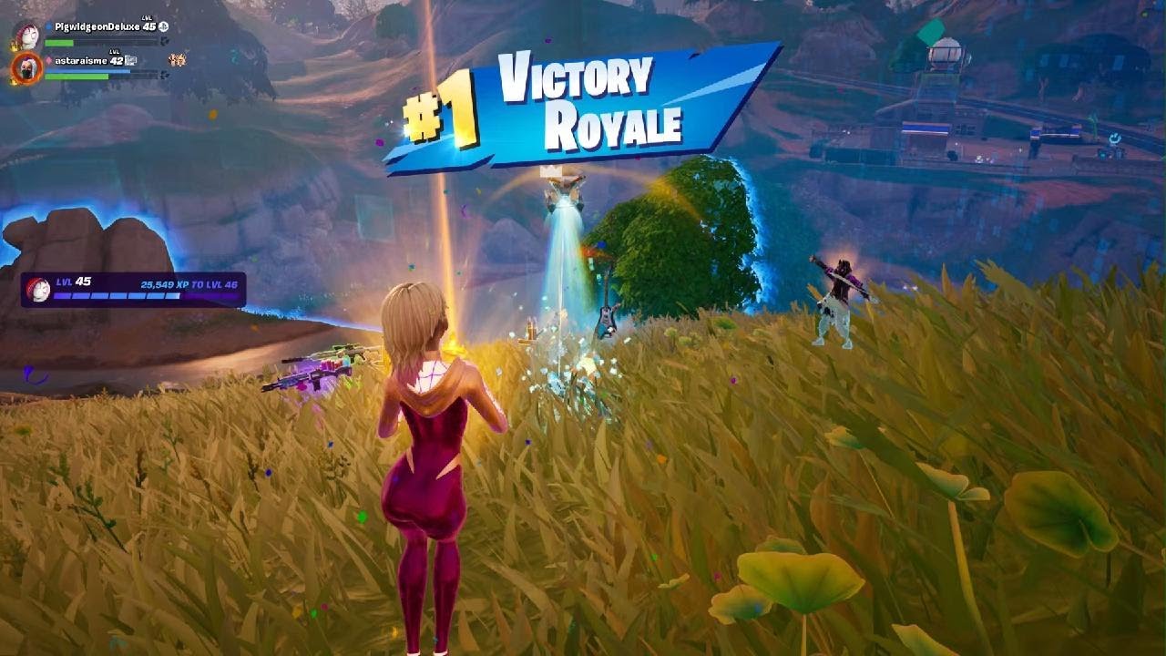 Spider-Gwen and Catalyst Duos Victory - Fortnite Ch5 S3 - YouTube