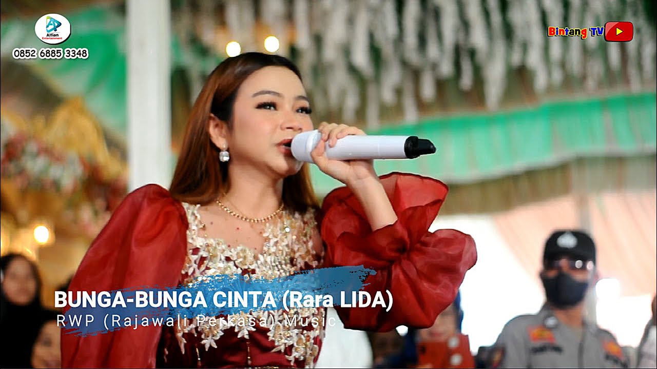 RARA LIDA - BUNGA BUNGA CINTA - RWP (Rajawali Perkasa) MUSIC - Mega Asri 2 Palembang - YouTube