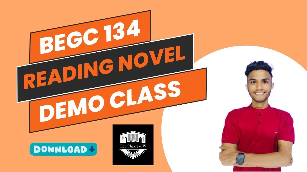 BEGC 134 READING THE NOVEL | ENGLISH LITERATURE | IMPORTANT QUESTION ...