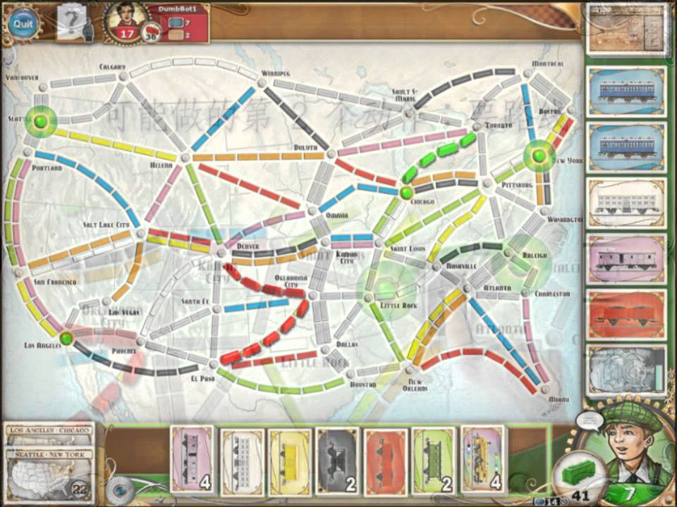Ticket to Ride for iPad Tutorial (Simplified Chinese Text) - YouTube