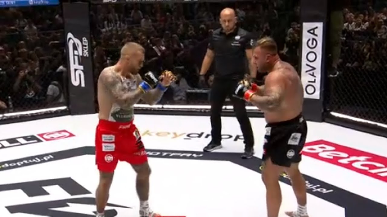PIOTR "SZELI" SZELIGA vs MARCIN "POLISH ZOMBIE" WRZOSEK. FAME MMA 19 ...