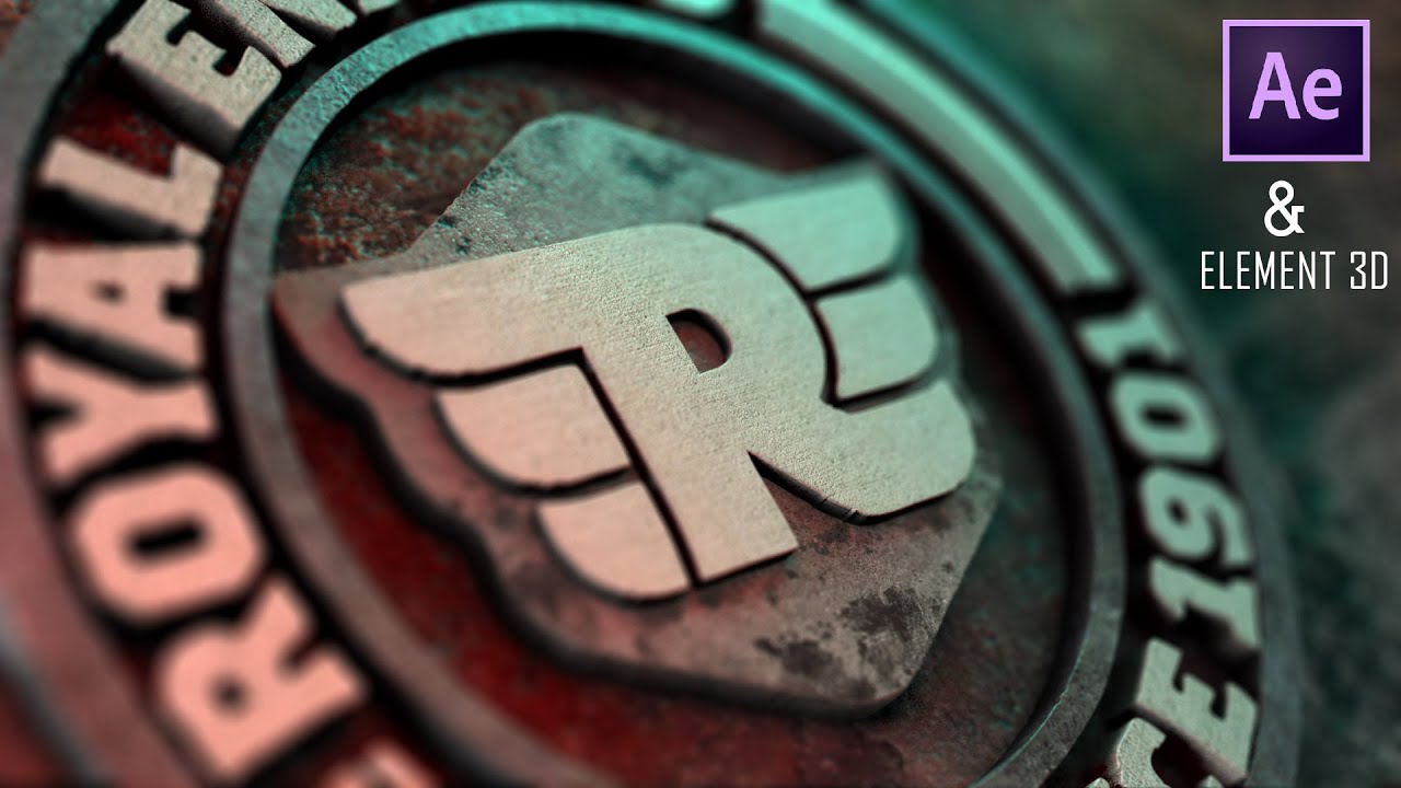 Element 3D & After Effects - Logo | After Effect - YouTube