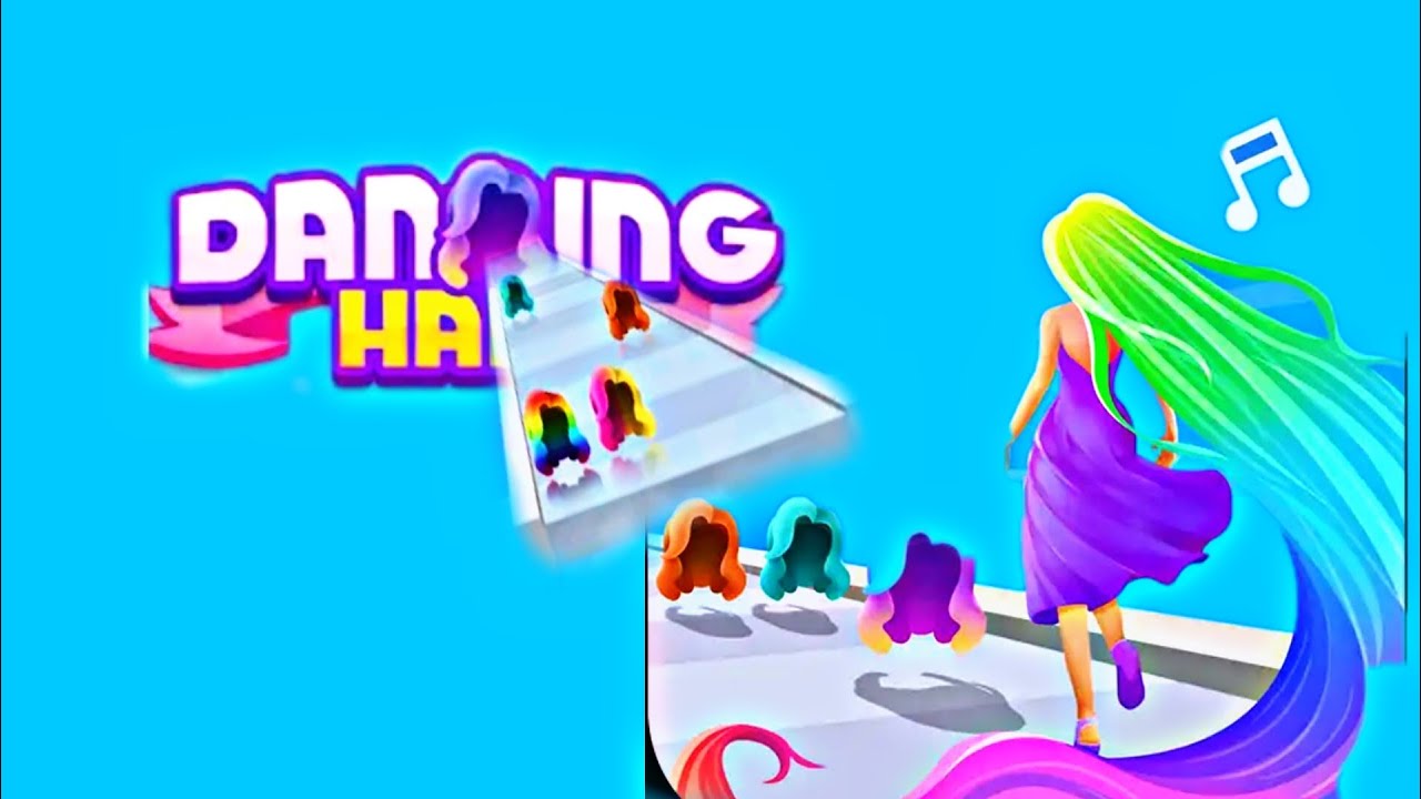 Dancing Hair - Music Race 3D💃 - YouTube