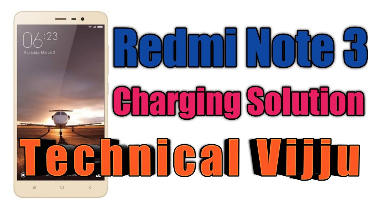 Xiaomi Redmi Note 3 Charging Problem Solved 100% - YouTube
