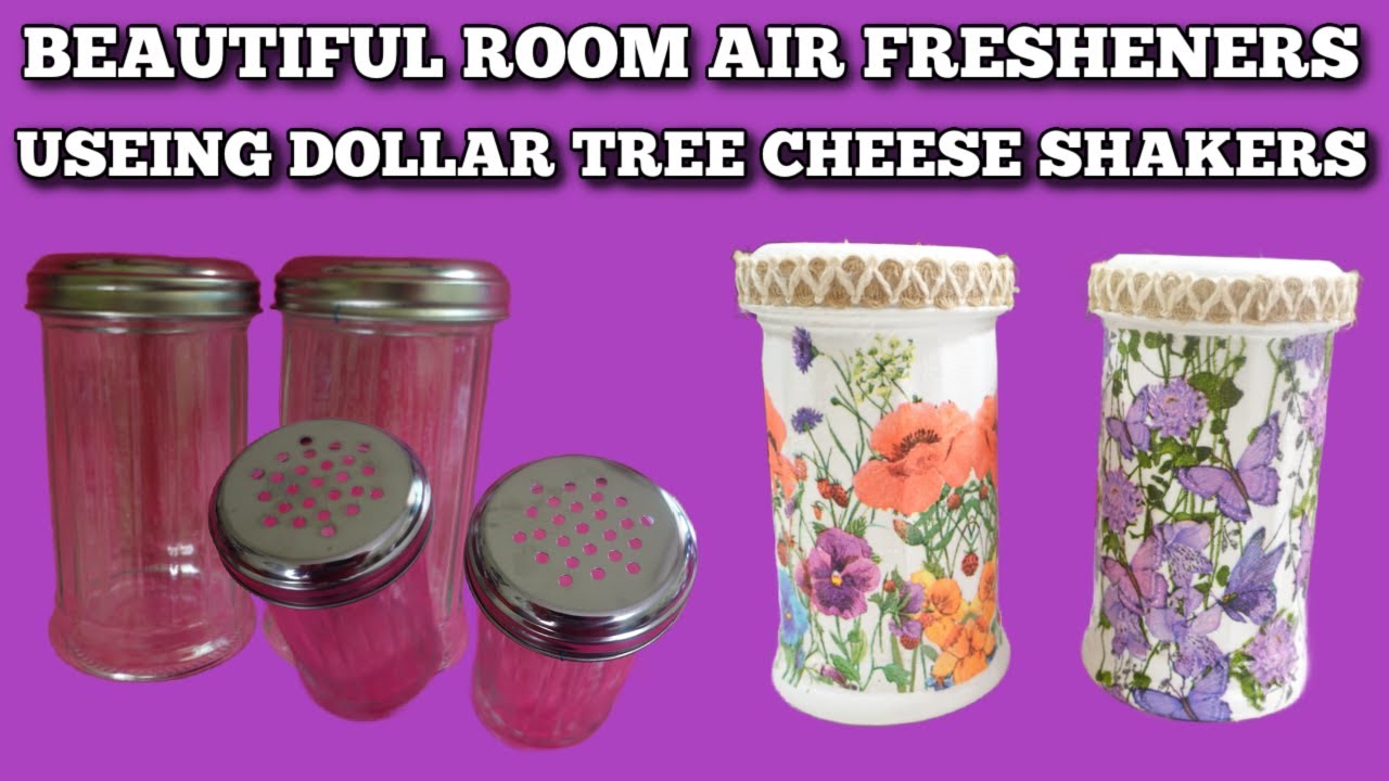 Diy Dollar Tree Cheese Shaker Air Fresheners - Make Your Home Smell ...