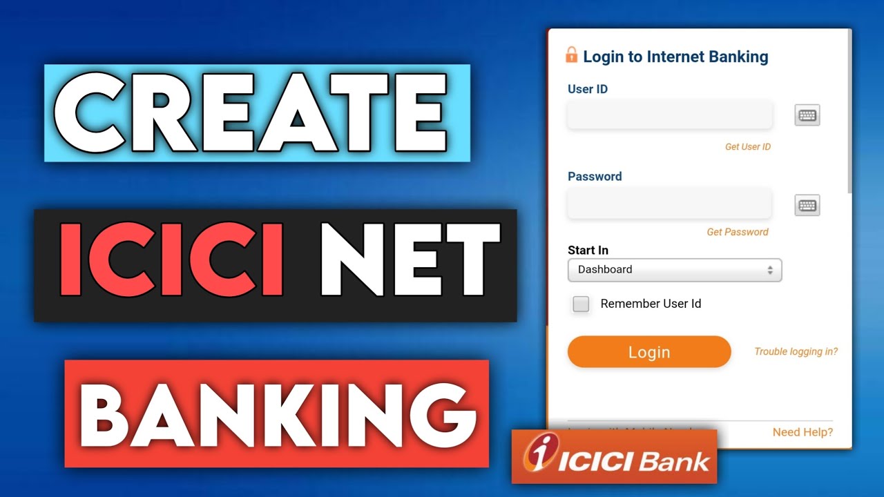 How To Create icici Net Banking In Telugu - YouTube