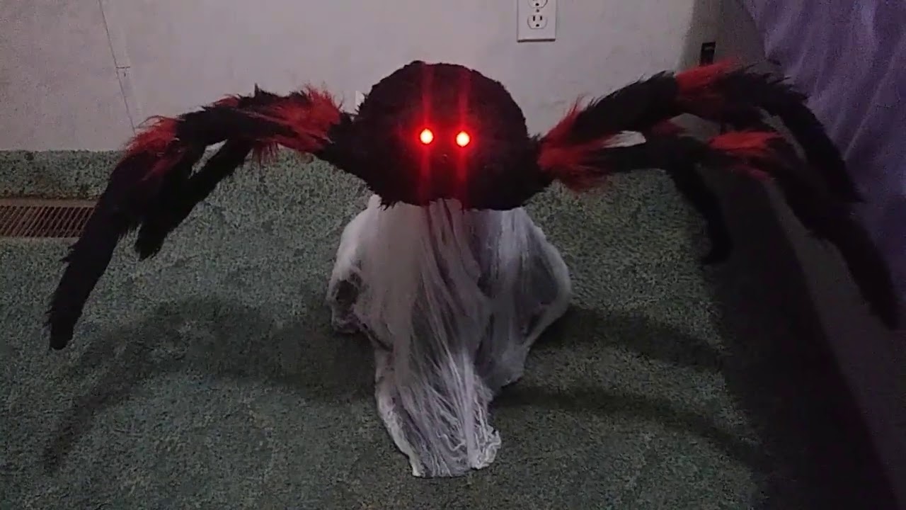 Tekky Design 2020 Halloween Animated Red And Black Jumping Spider Youtube