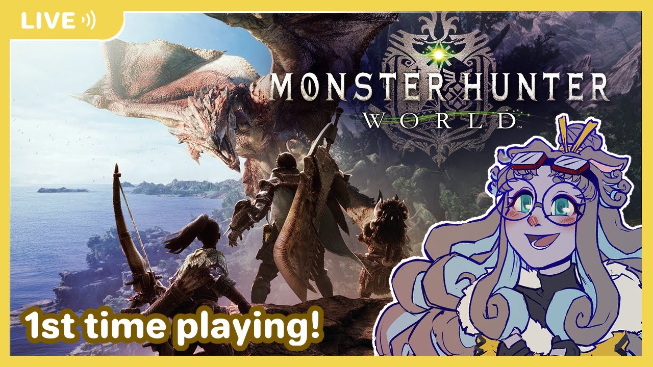 【MONSTER HUNTER: WORLD】 First time playing a MonHun game!!!!!!!【ENG/ESP ...