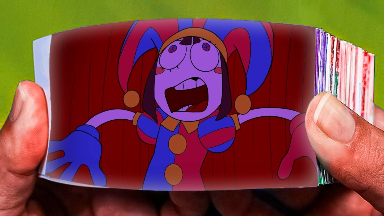 The Amazing Digital Circus Flipbook Animation | Hello Again! - YouTube