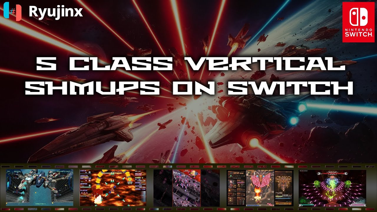 5 Class Vertical Shmups on Switch - YouTube