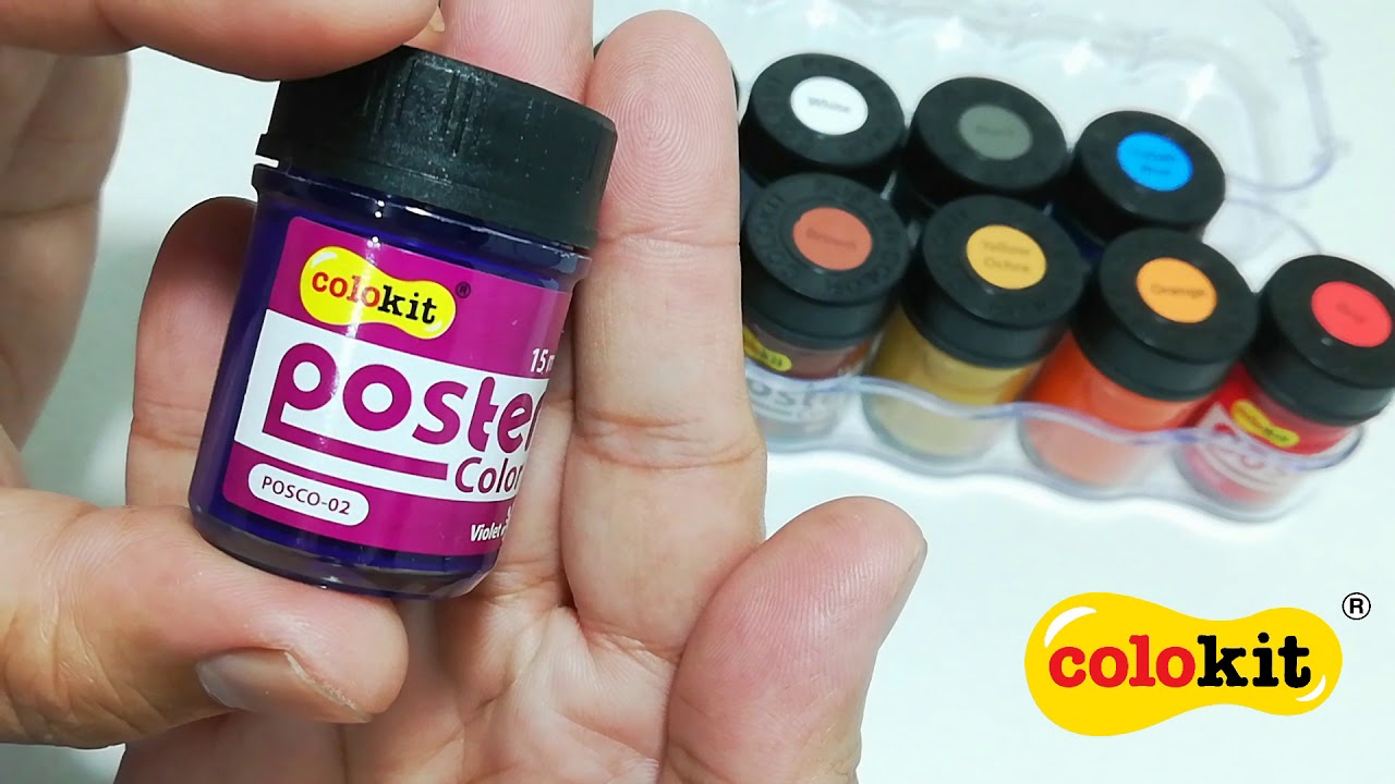 Colokit Poster Color (Posco) Review - YouTube