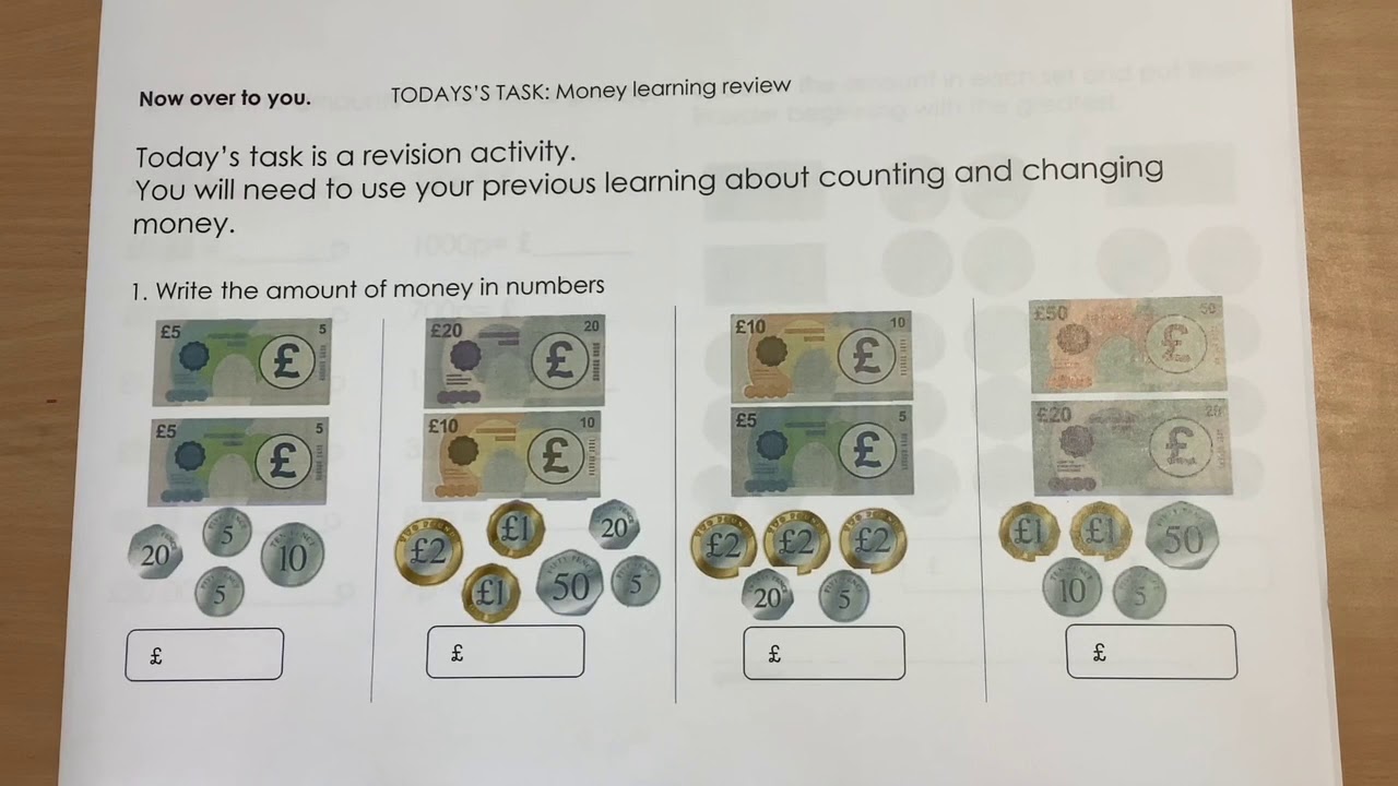 Year 3 Maths - Money Review - YouTube