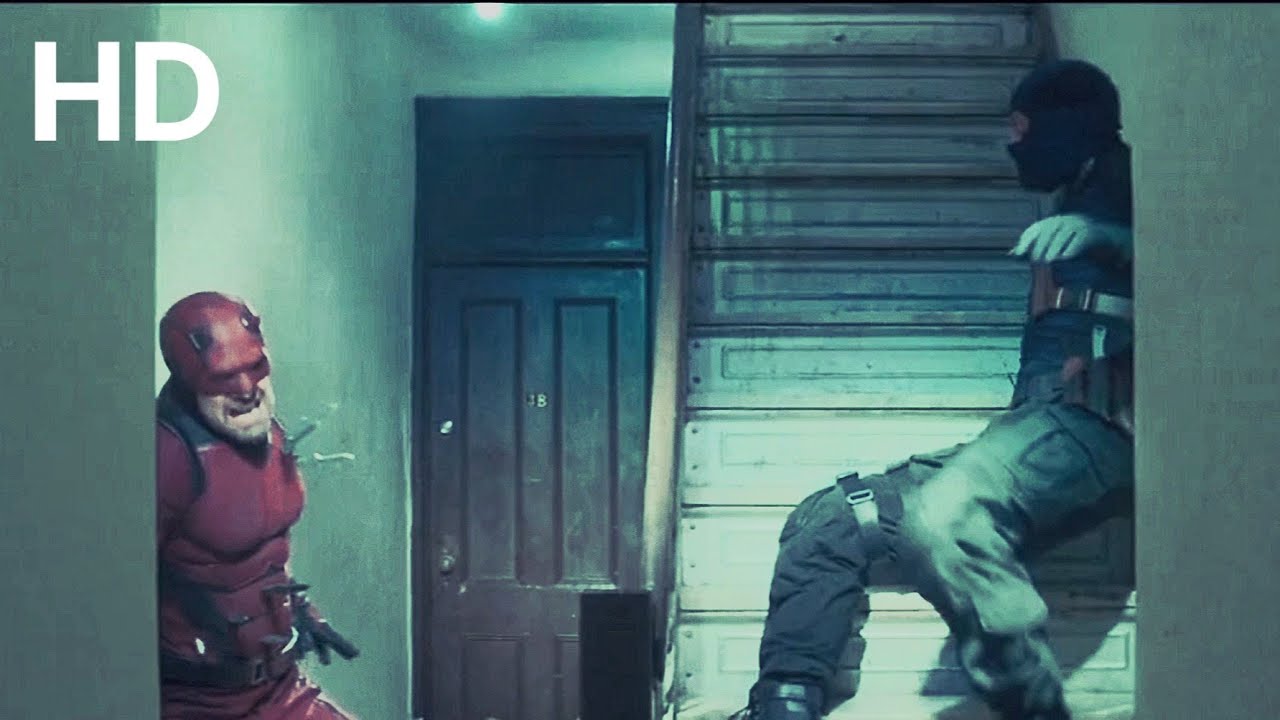 Daredevil born again first fight scene #daredevilbornagain - YouTube