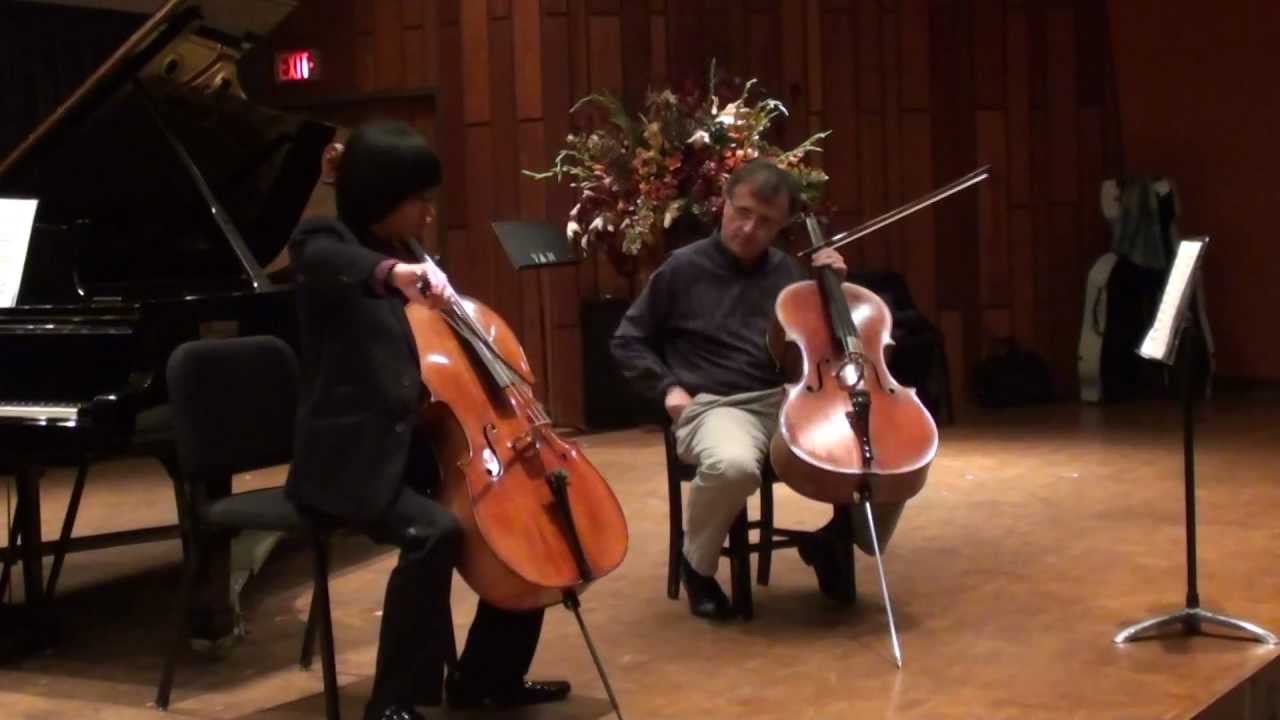 Raphael Wallfisch Cello Masterclass @ VAM (with Luke Kim) - YouTube