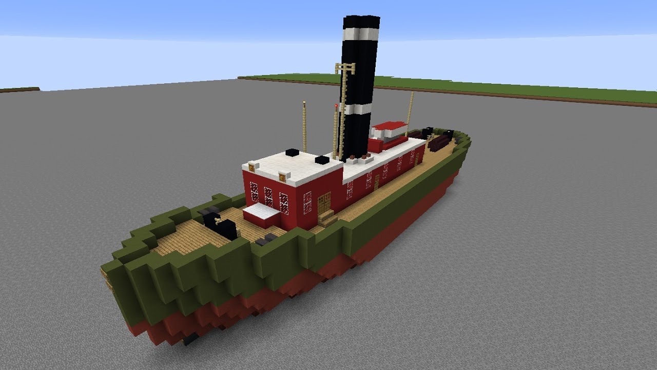 Minecraft! Solent Class Tugs - YouTube
