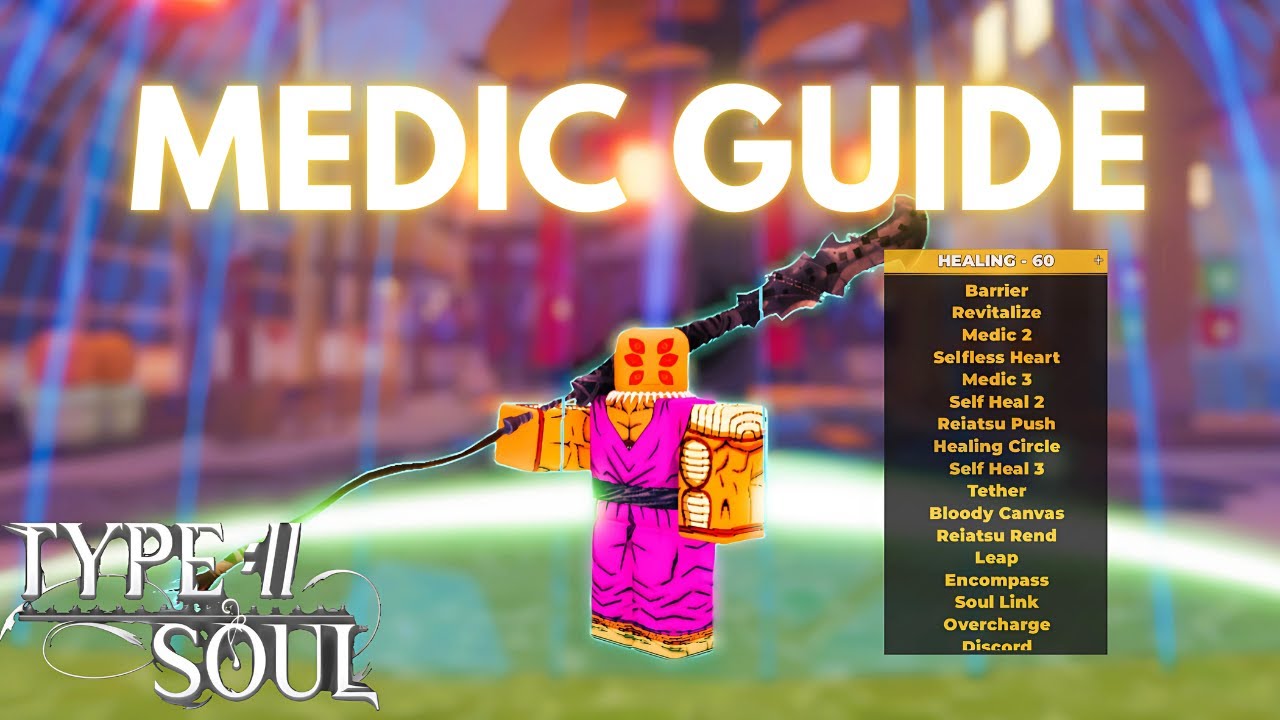 HOW TO PLAY MEDIC GUIDE | Type Soul - YouTube