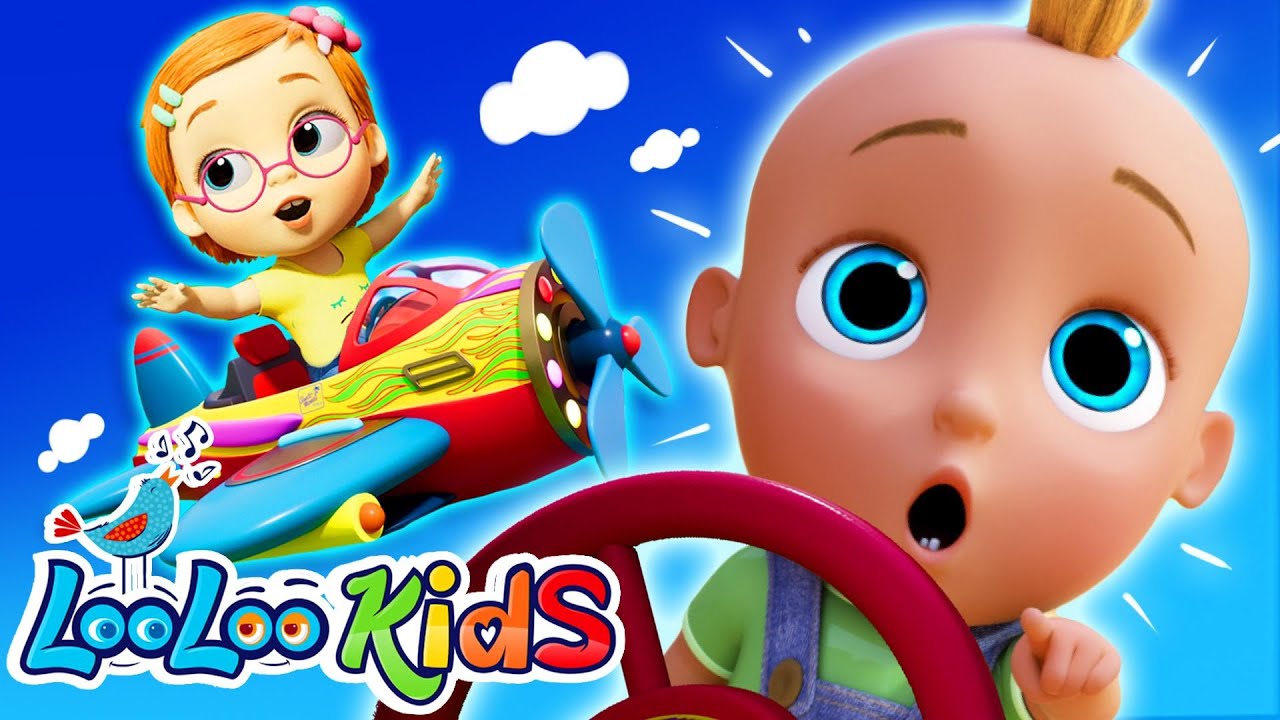 30 MIN 🚨 Vehicles Song ️ Toddler Cartoons - Fun Toddler Songs - Nusery ...