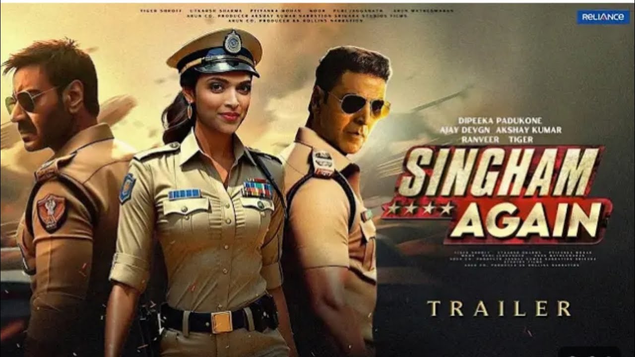 Singham Again - Official Trailer | Ajay Devgn | Depika padukone,Akshay ...