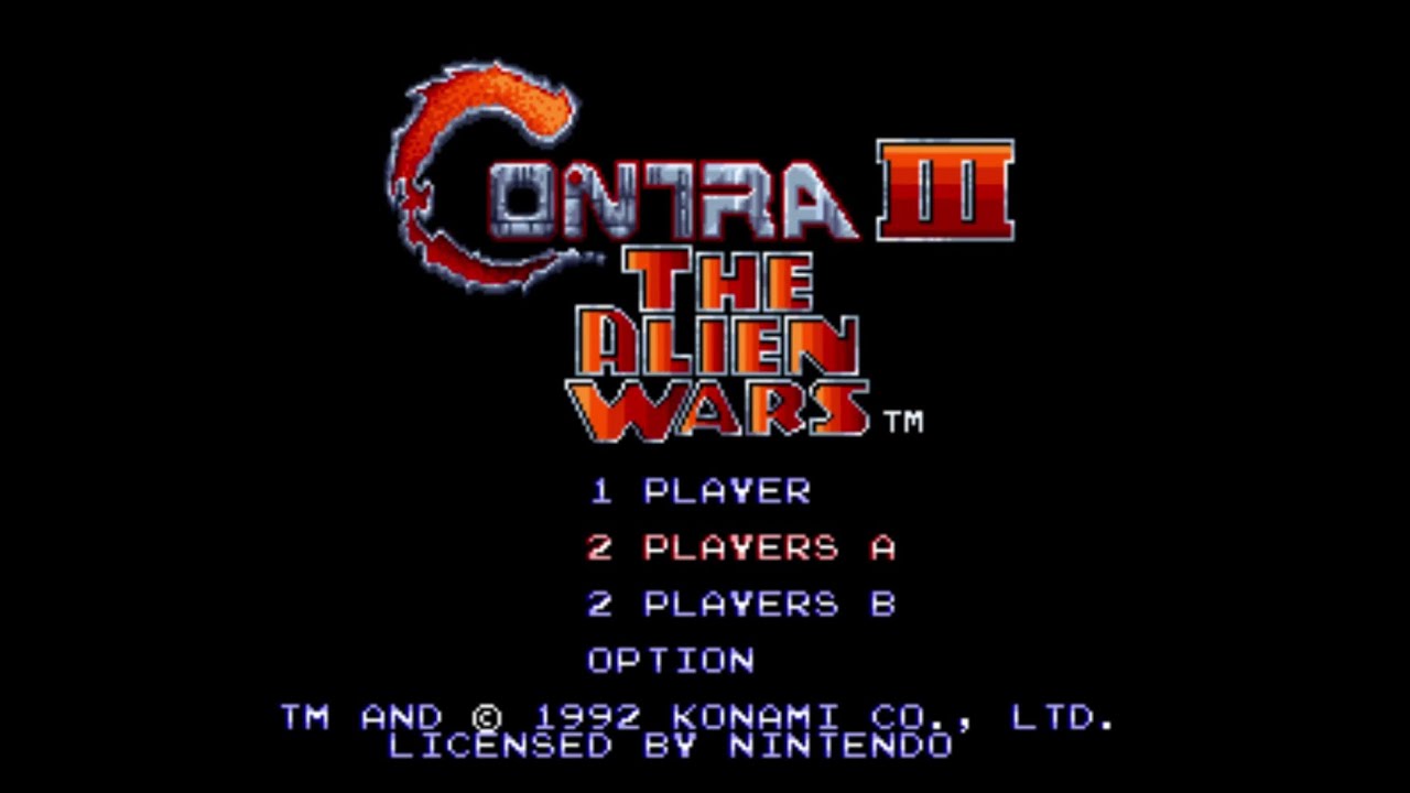 Contra III: The Alien Wars - Full Playthrough - SNES 1992 - YouTube