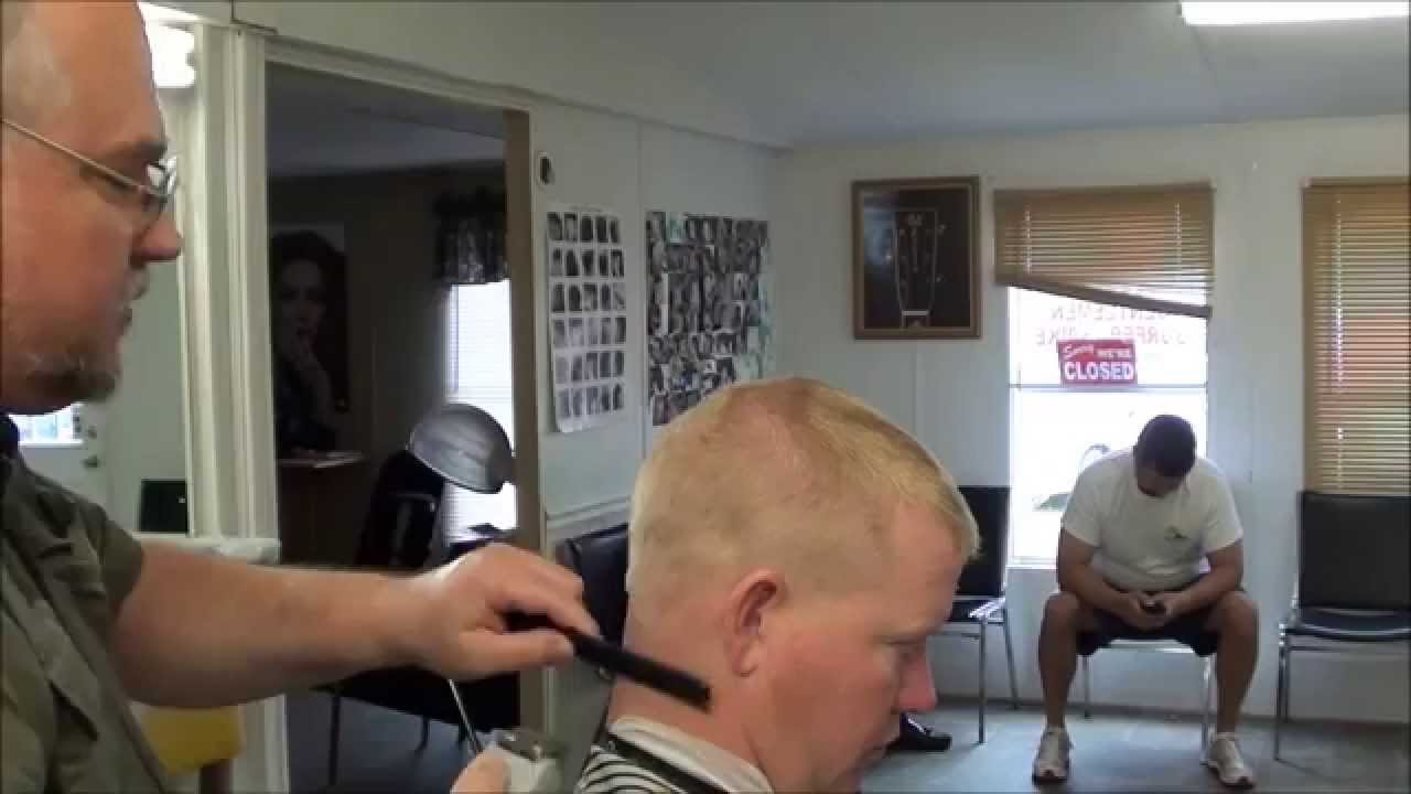 buzz barber styling 1,2 and 3 guard great look!!! - YouTube