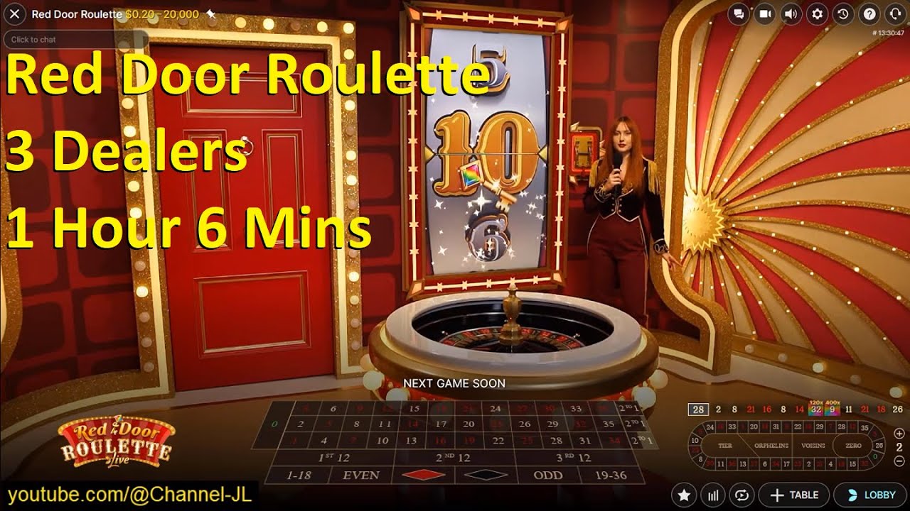 Red Door Roulette 3 Dealers 1 Hour 6 Mins - YouTube