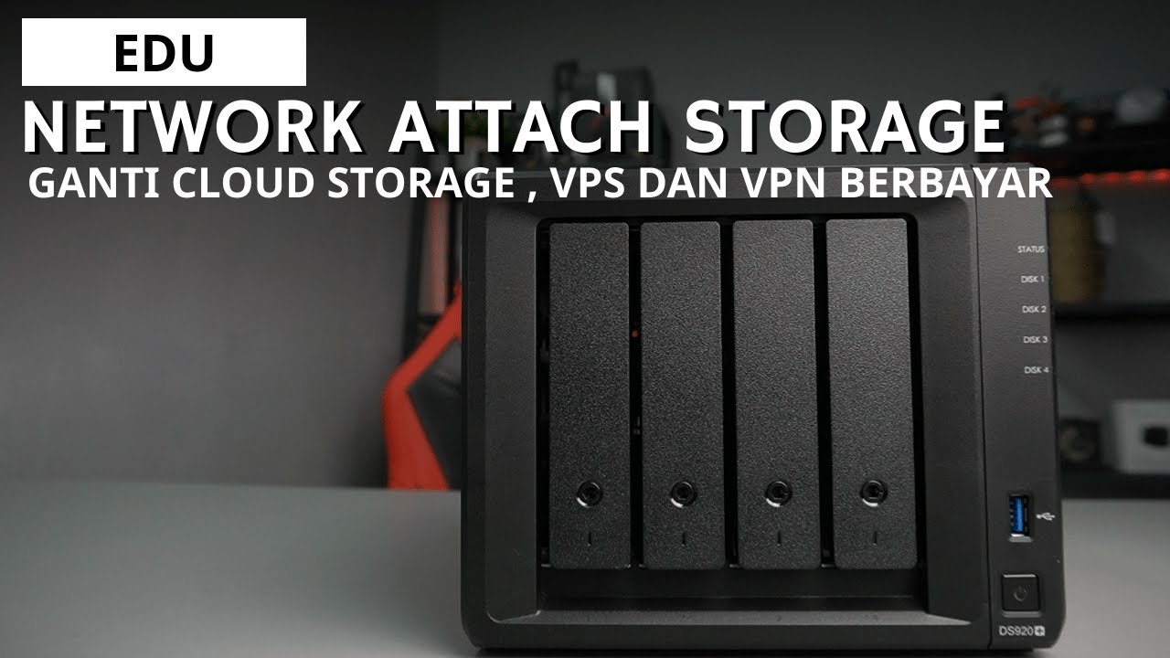 EDU | 5 KEGUNAAN Network Attach Storage NAS | Synology DS920+ Review ...