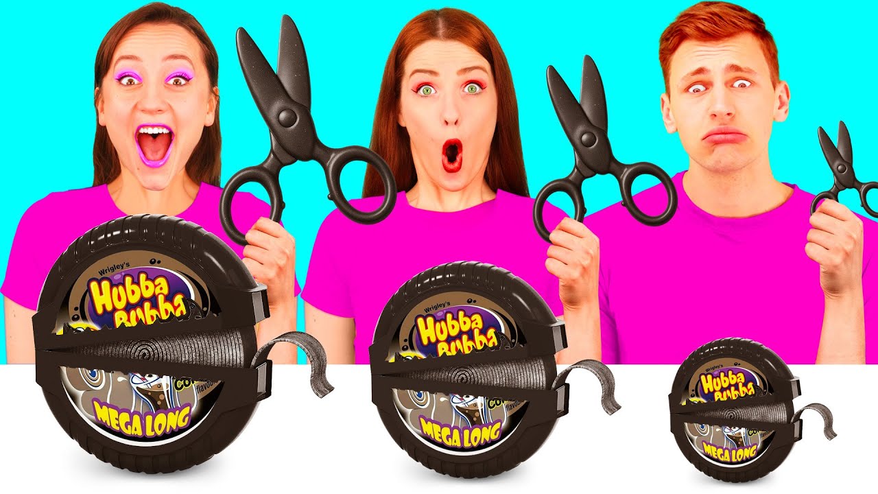 Big, Medium and Small Plate Challenge | Funny Food Challenges - YouTube