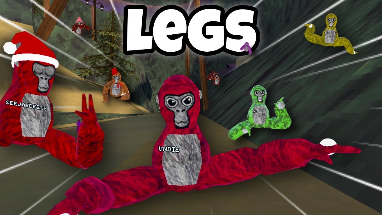 Gorilla Tag Added Legs - YouTube