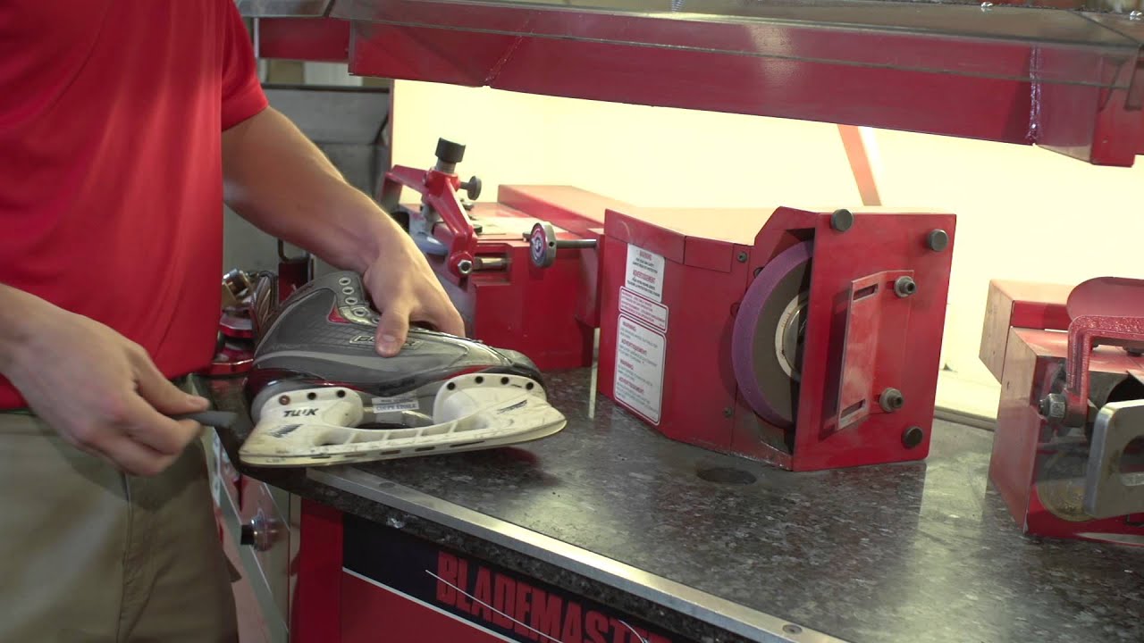 L'Avantage Pro-Formance : l'affutage des patins - YouTube