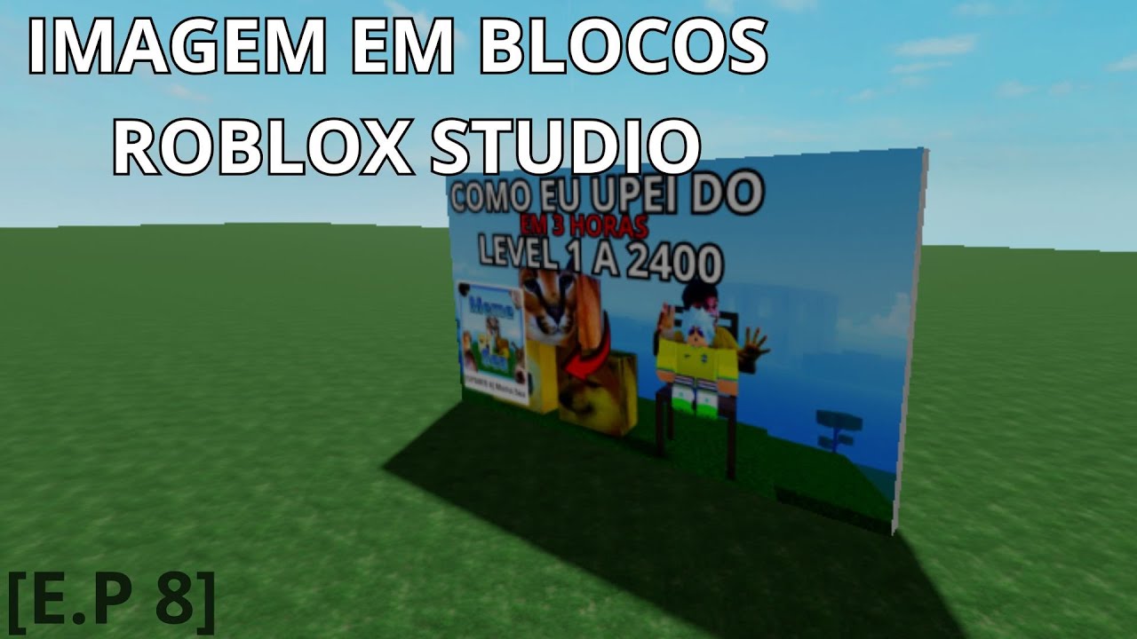 COMO COLOCAR IMAGENS NOS BLOCOS NO ROBLOX STUDIO! [EP 8] - YouTube