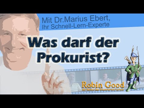 Was darf der Prokurist? - YouTube