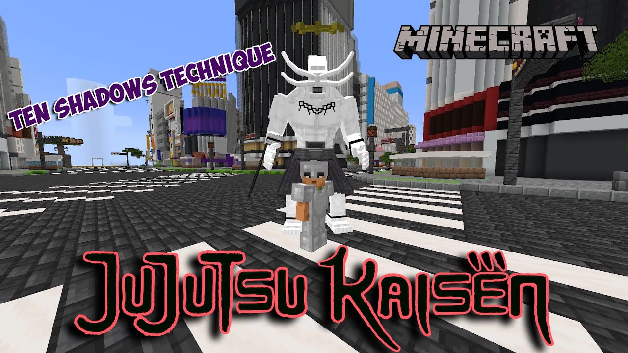 Mastering the TEN SHADOWS in Minecraft? (Jujutsu Craft Review) - YouTube