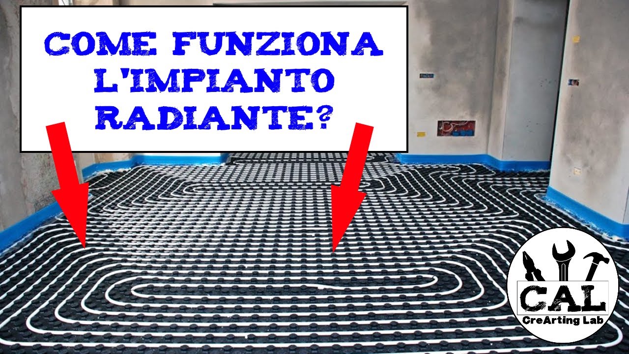 Come fare l'IMPIANTO RADIANTE A PAVIMENTO(le basi) - YouTube