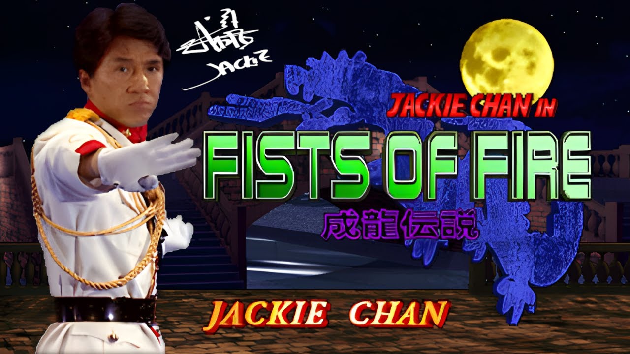 Jackie Chan in Fists of Fire - Jackie Chan (Baguazhang) ジャッキー・チェン FISTS ...