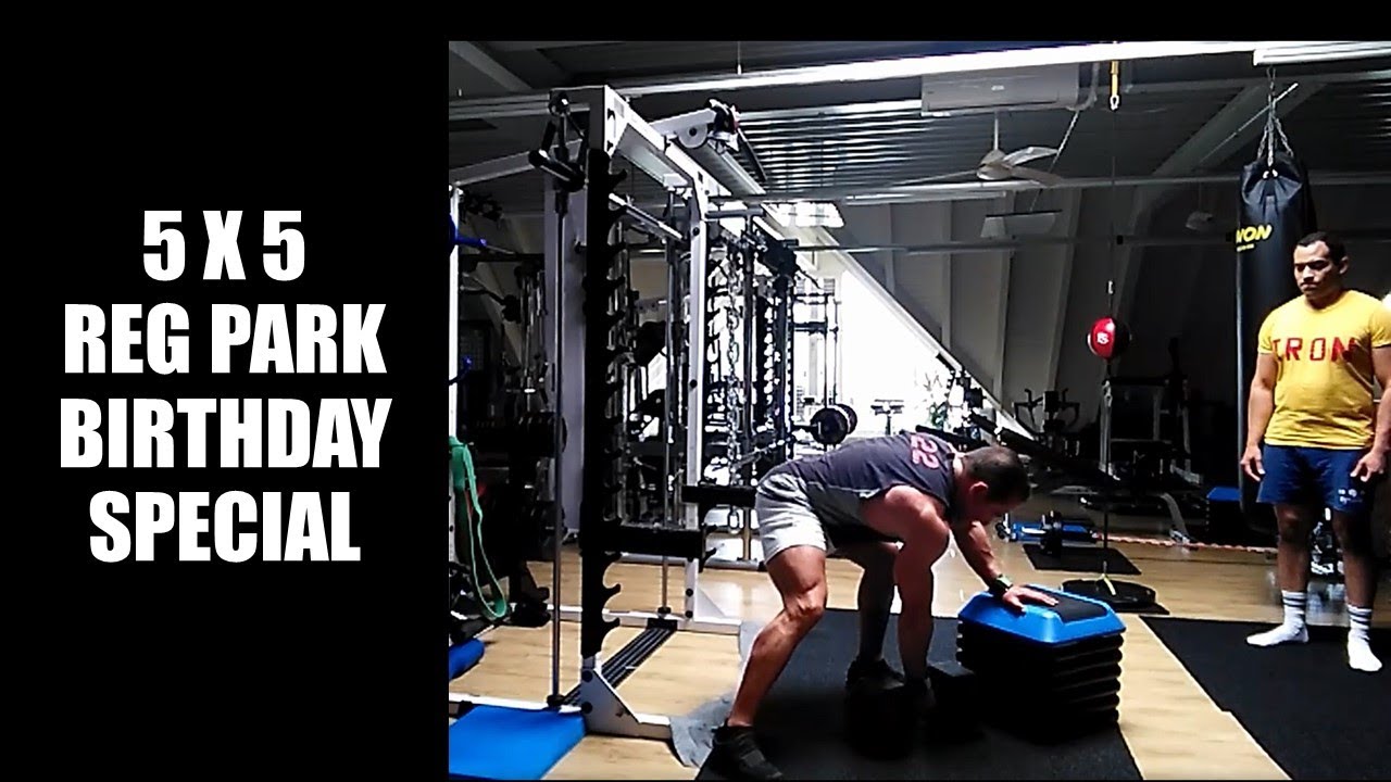 5 x 5 WITH REG PARK'S TRAINING PARTNER MARK AUSTIN!! REG PARK'S ...