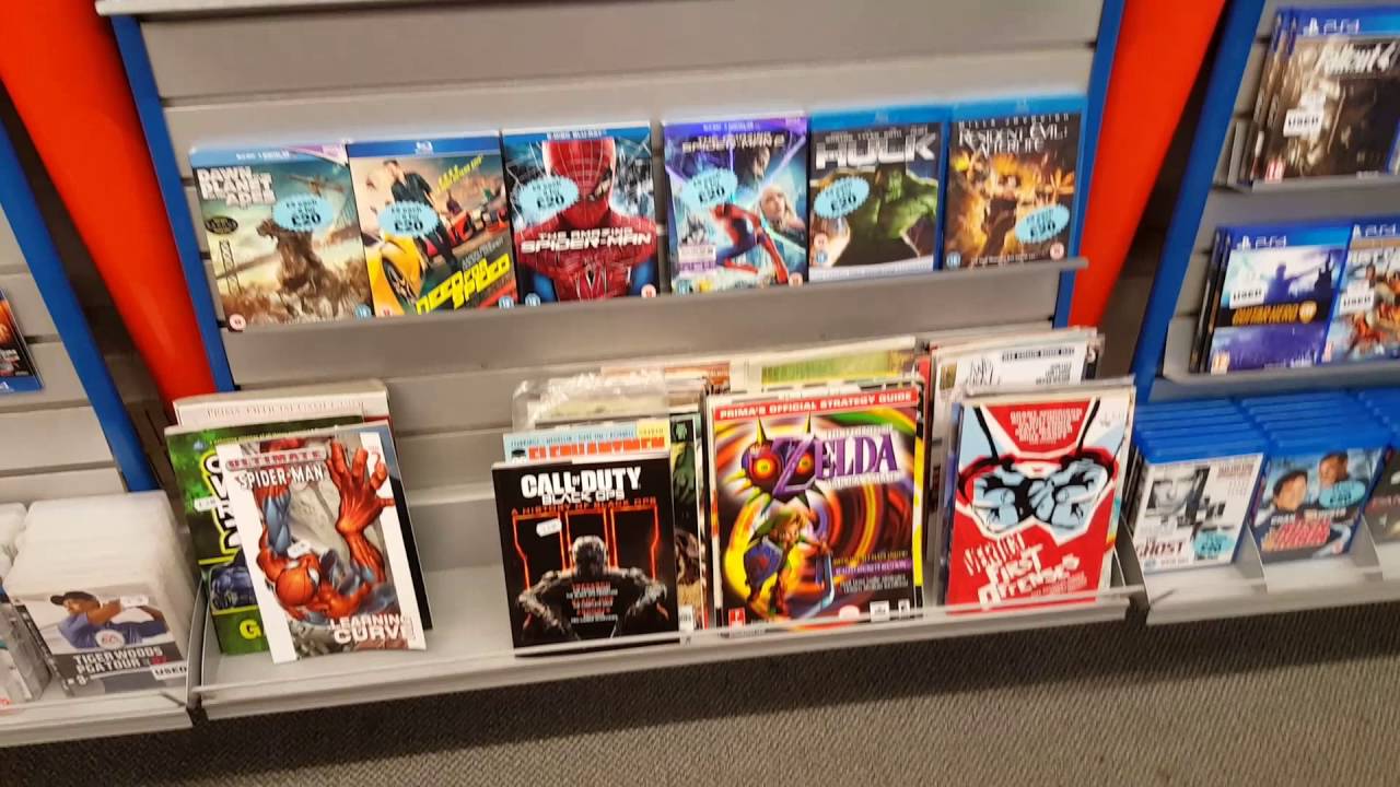 Retro Video game store -Extreme Gamez- Ashby de la zouch - YouTube