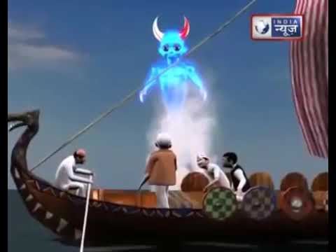 Funny modi cartoon :-kejriwal captured by demon |mind blowing | - YouTube