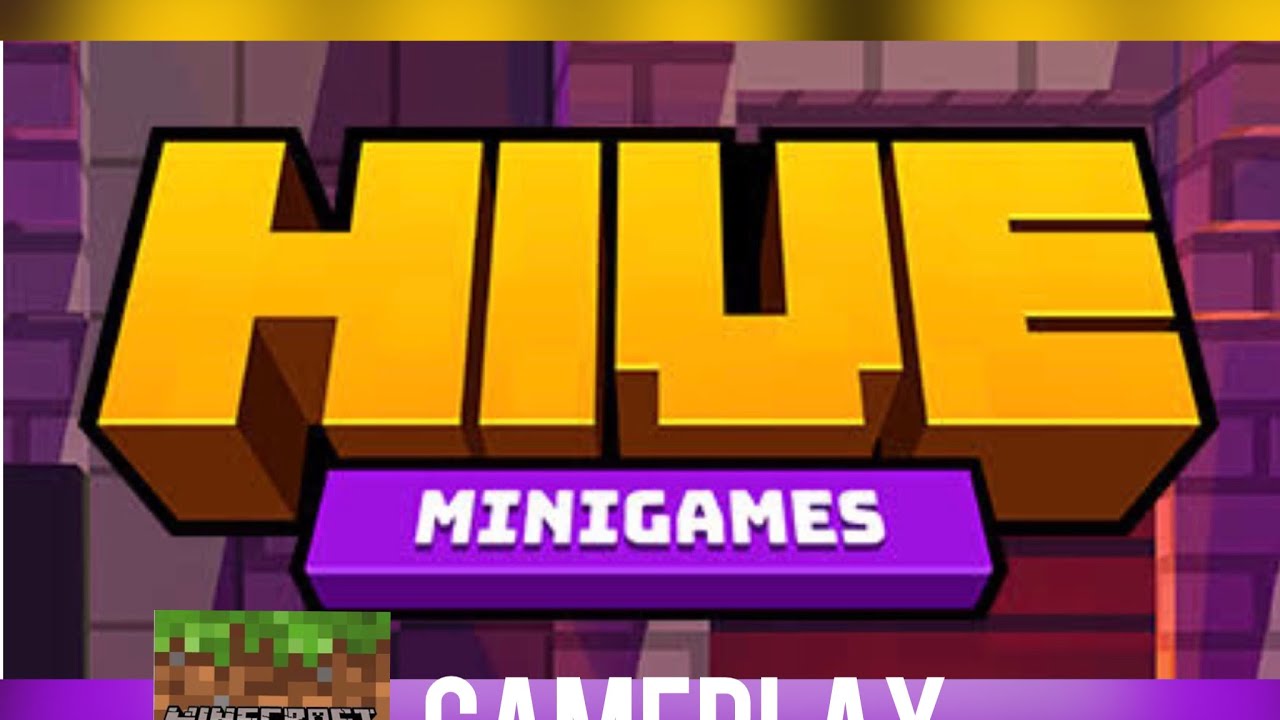 HIVE MINIGAMES GAMEPLAY!!!(Minecraft) - YouTube