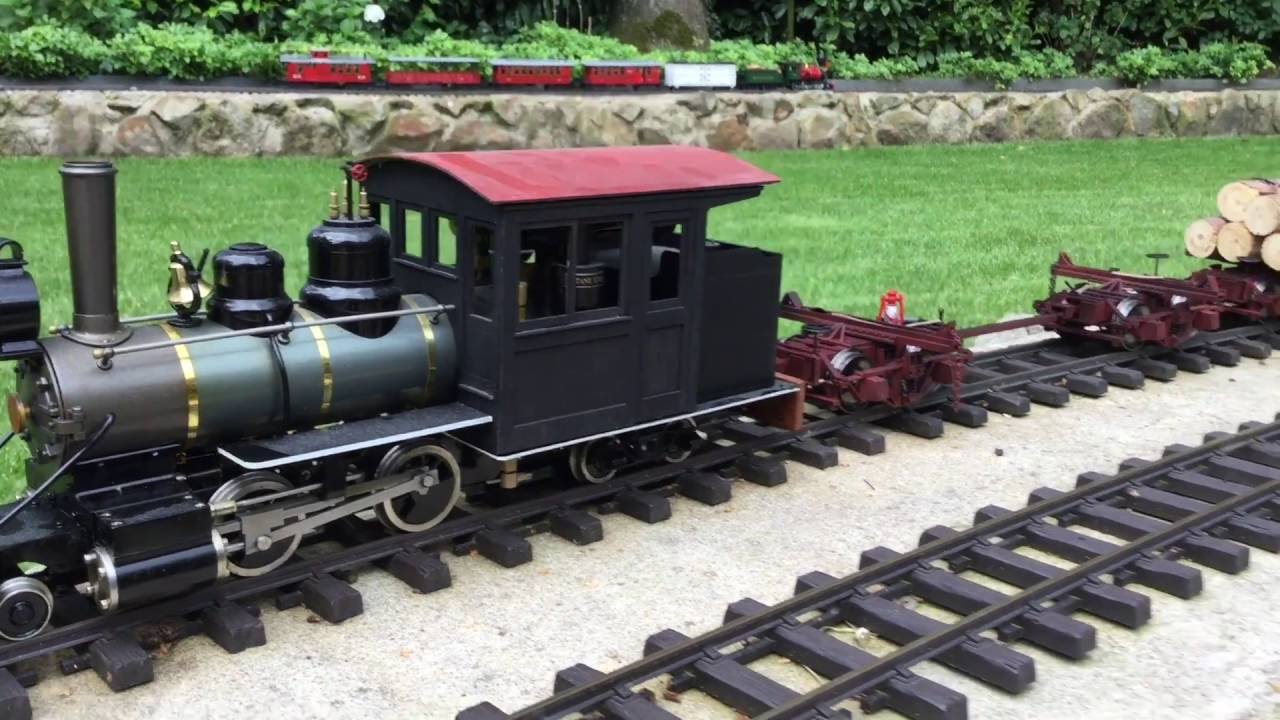 Accucraft Forney (Live Steam on the F.F.L.R.R.) - YouTube