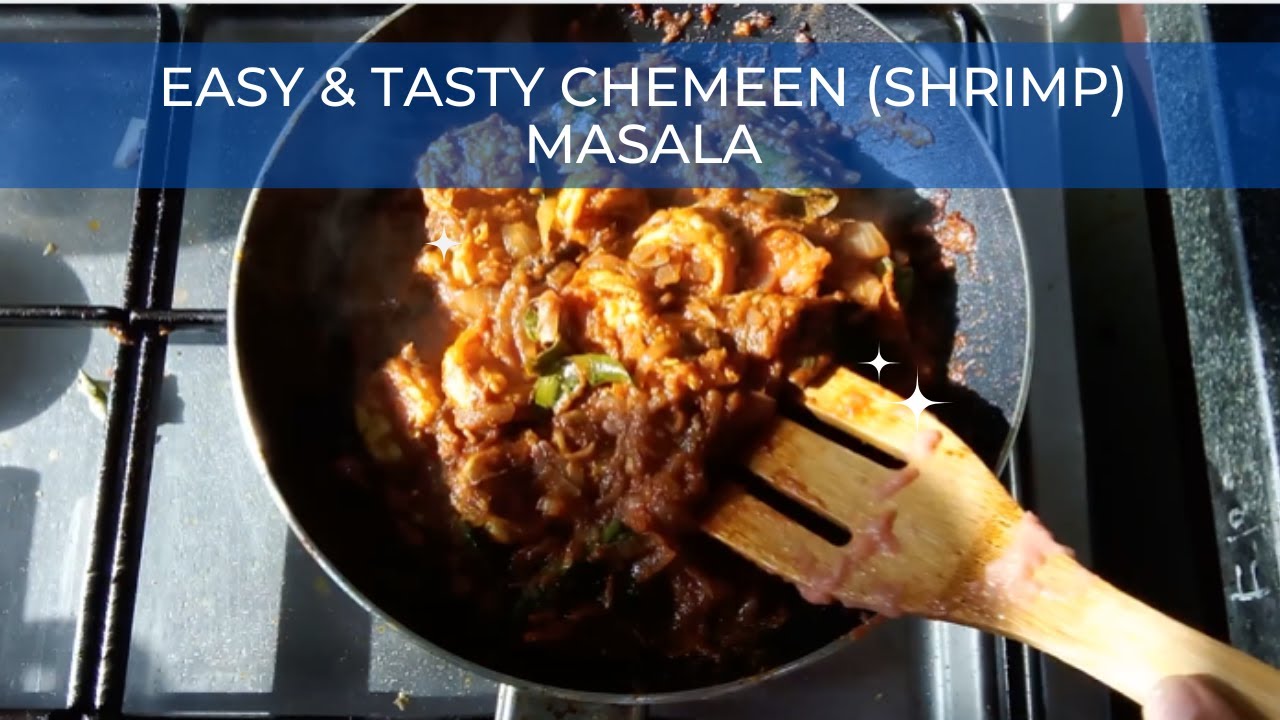 Easy & Tasty Chemeen (Shrimp) Masala Recipe - YouTube