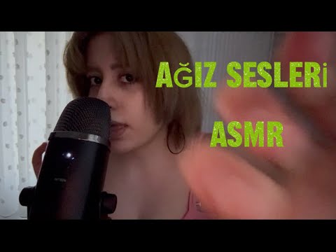 Islak Ağız Sesleri ASMR | Yakın Plan Fısıltı ve Rahatlatıcı Mouth Sounds