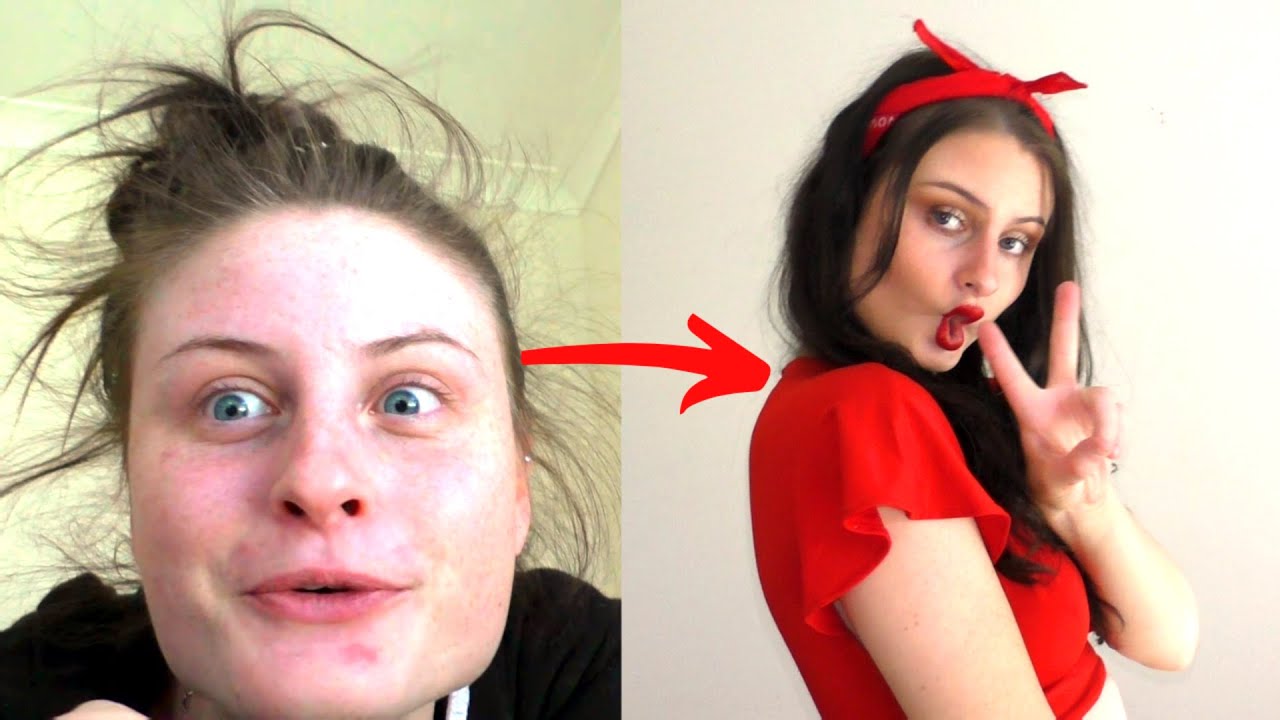 GET READY WITH ME FOR ABSOLUTELY NOTHING!!! - YouTube