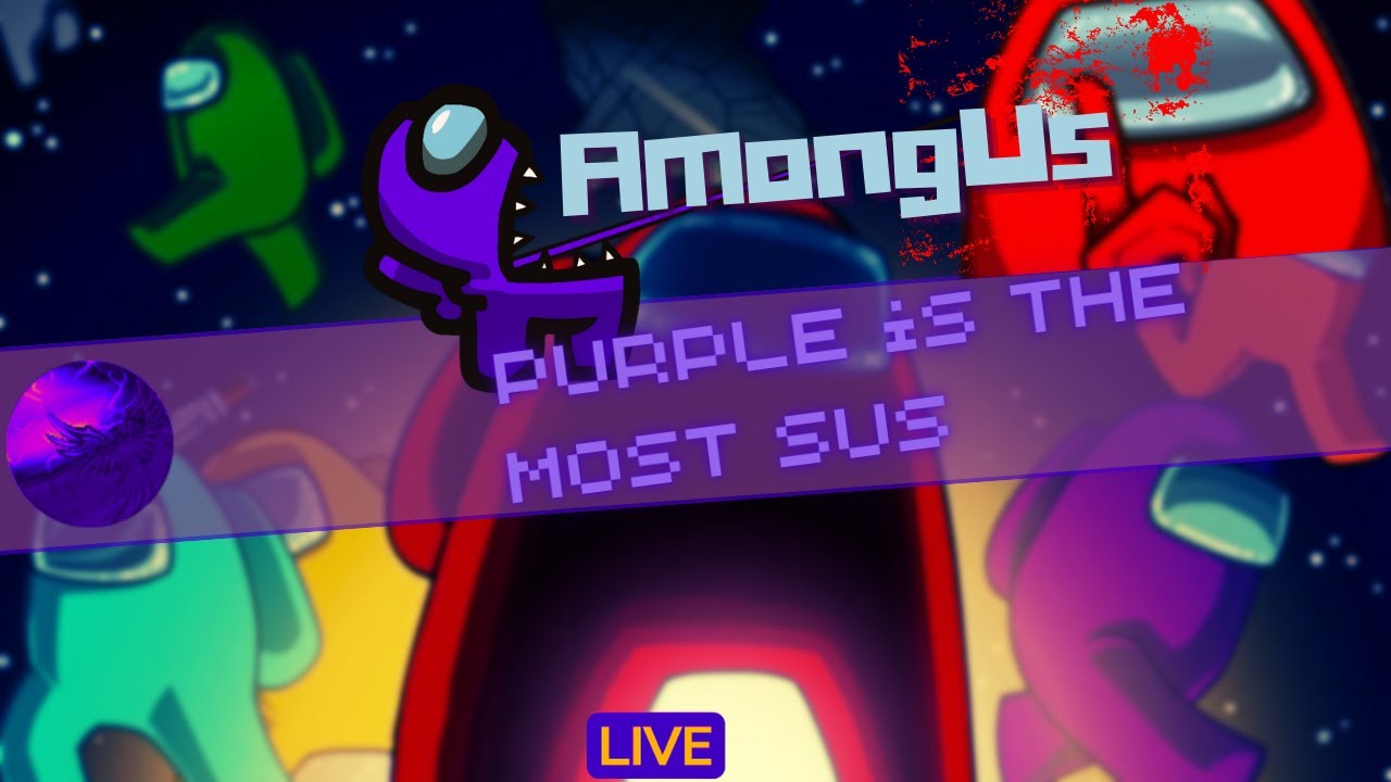 Live: Purple is Sus.. The most Sus of them all : Among Us 2023 gameplay ...