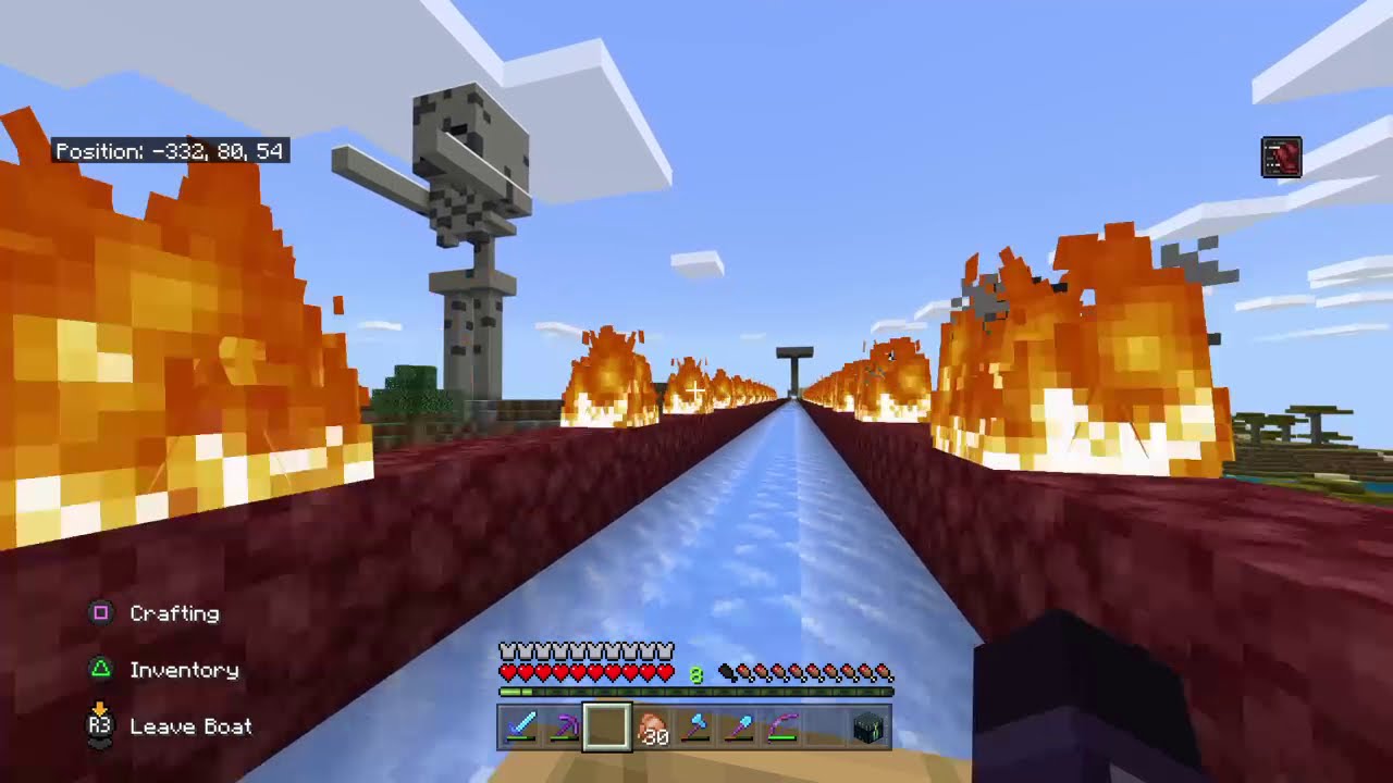 Super Fast Ice Highway in my Survival World! (2500m) | Minecraft ...